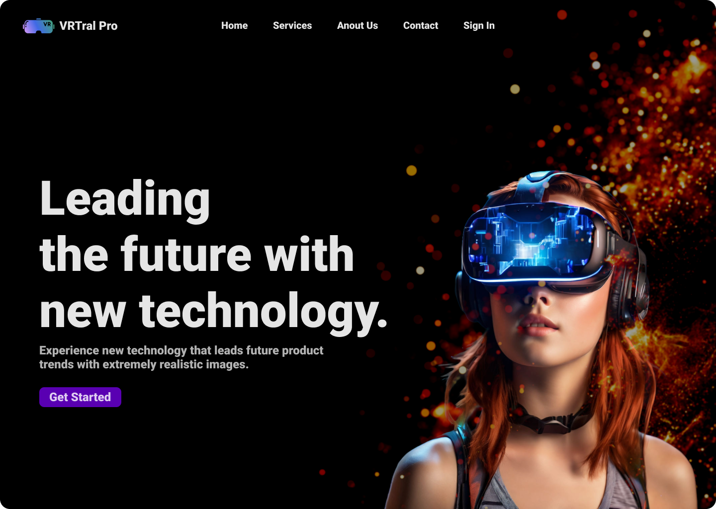 New future VR - Website by Huy Truong on Dribbble