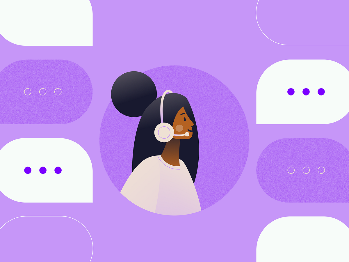 Customer Support Illustration by Berin Holy on Dribbble