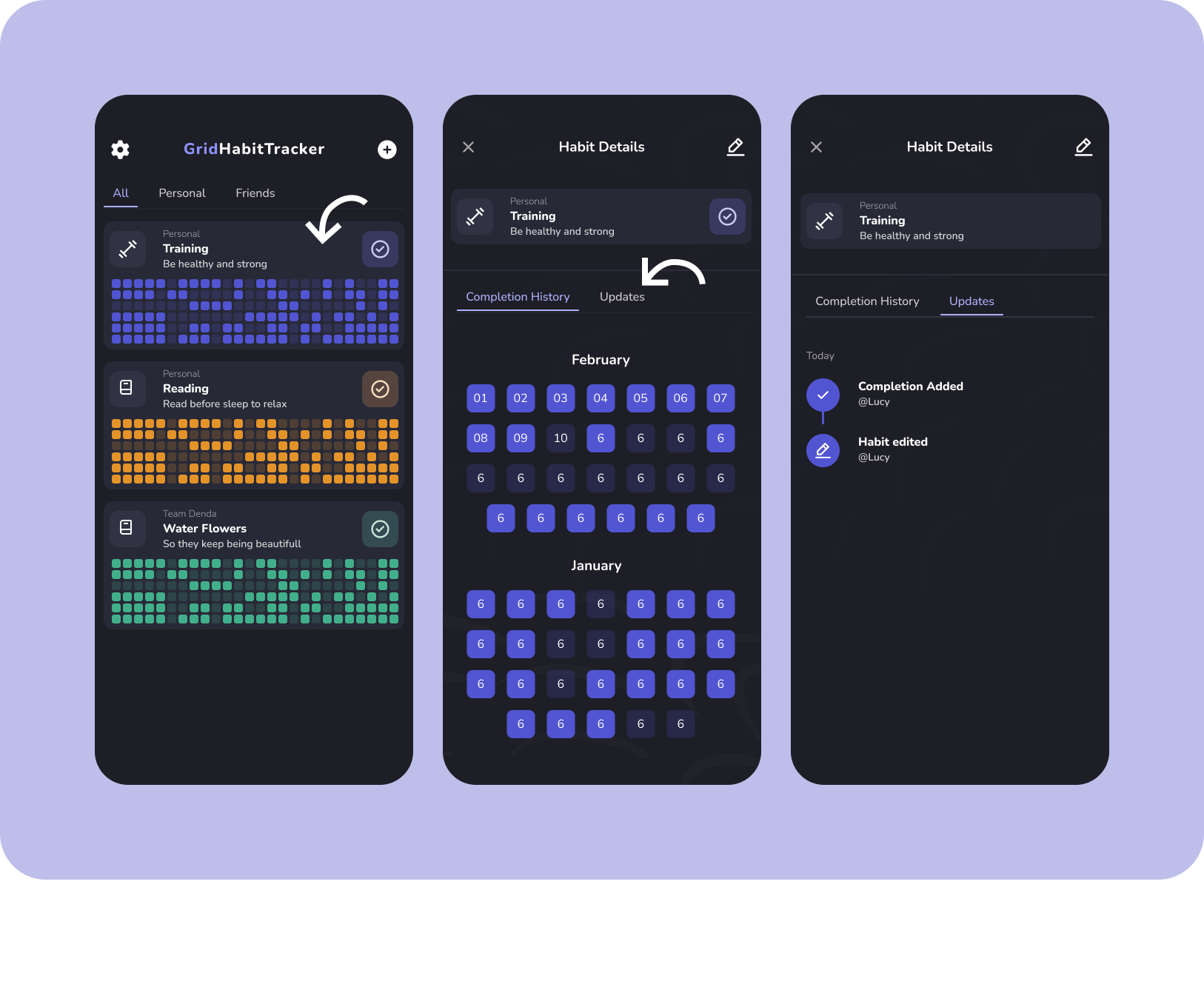 Multi-user Grid Habit Tracker: So Friends Can Support Each Other by Jan ...
