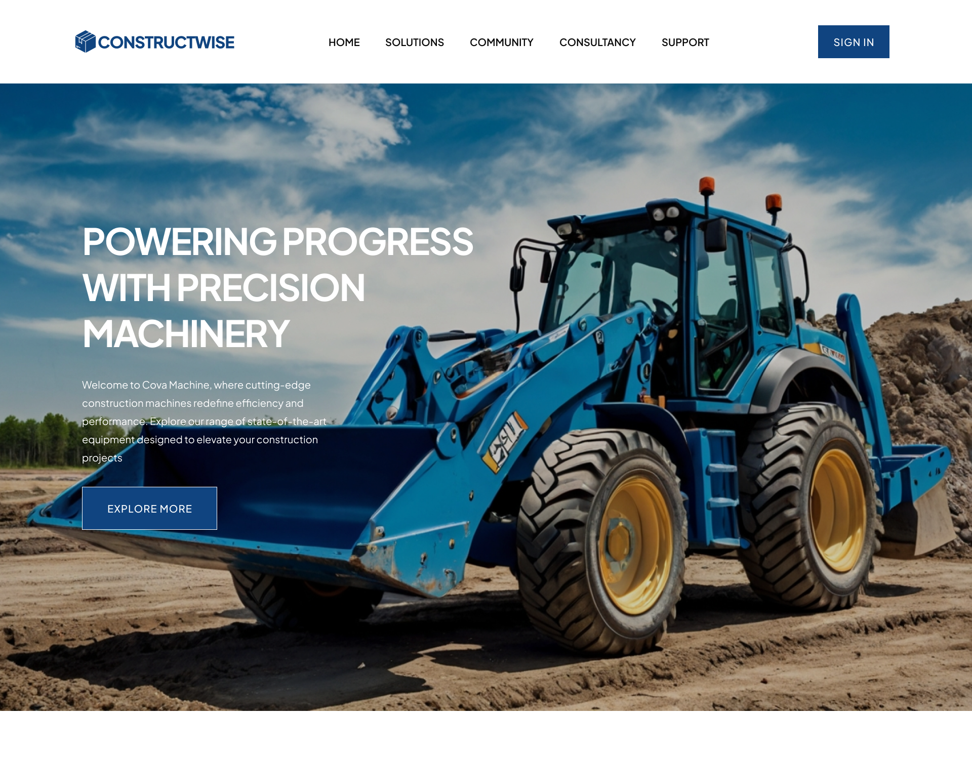Machinery Website designs, themes, templates and downloadable graphic ...