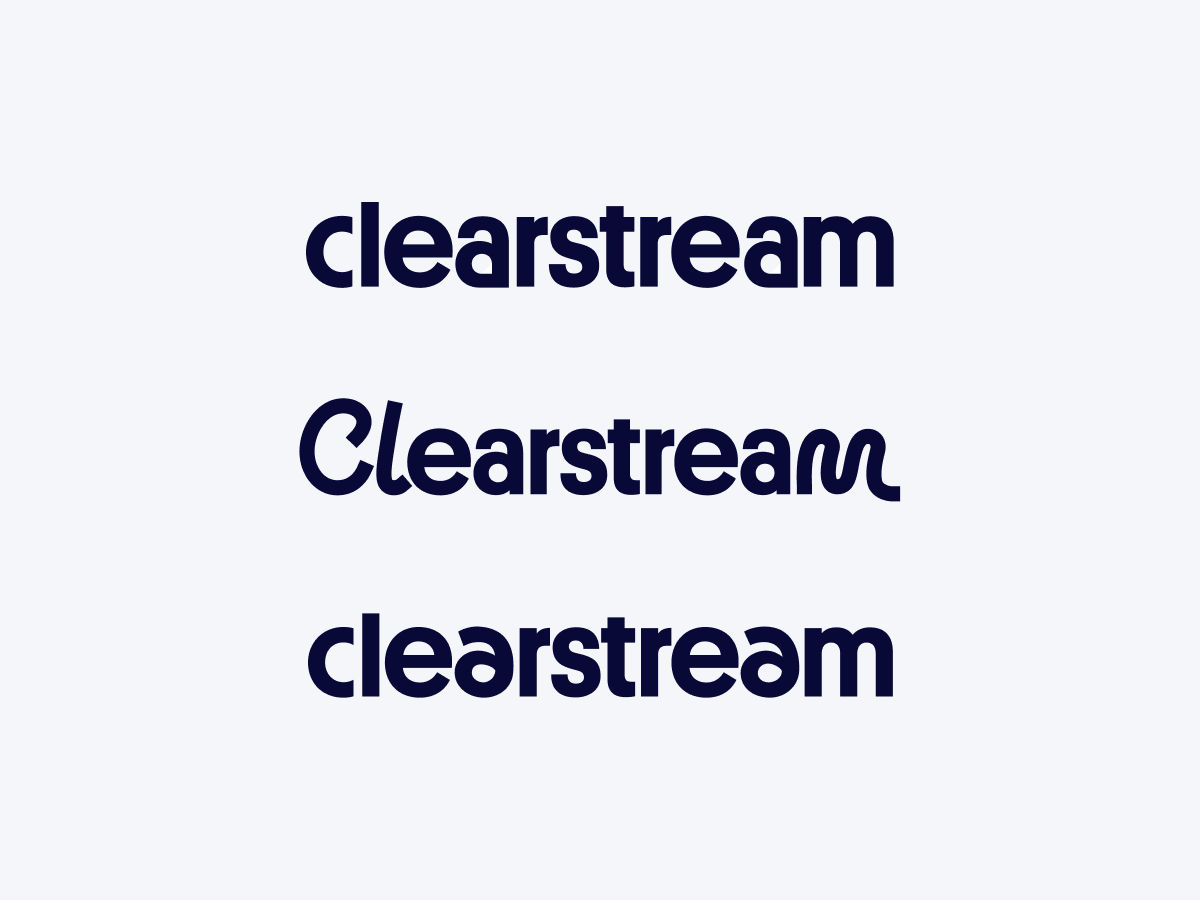 Clearstream Logo by Daniel Ross Luft for Heyo on Dribbble