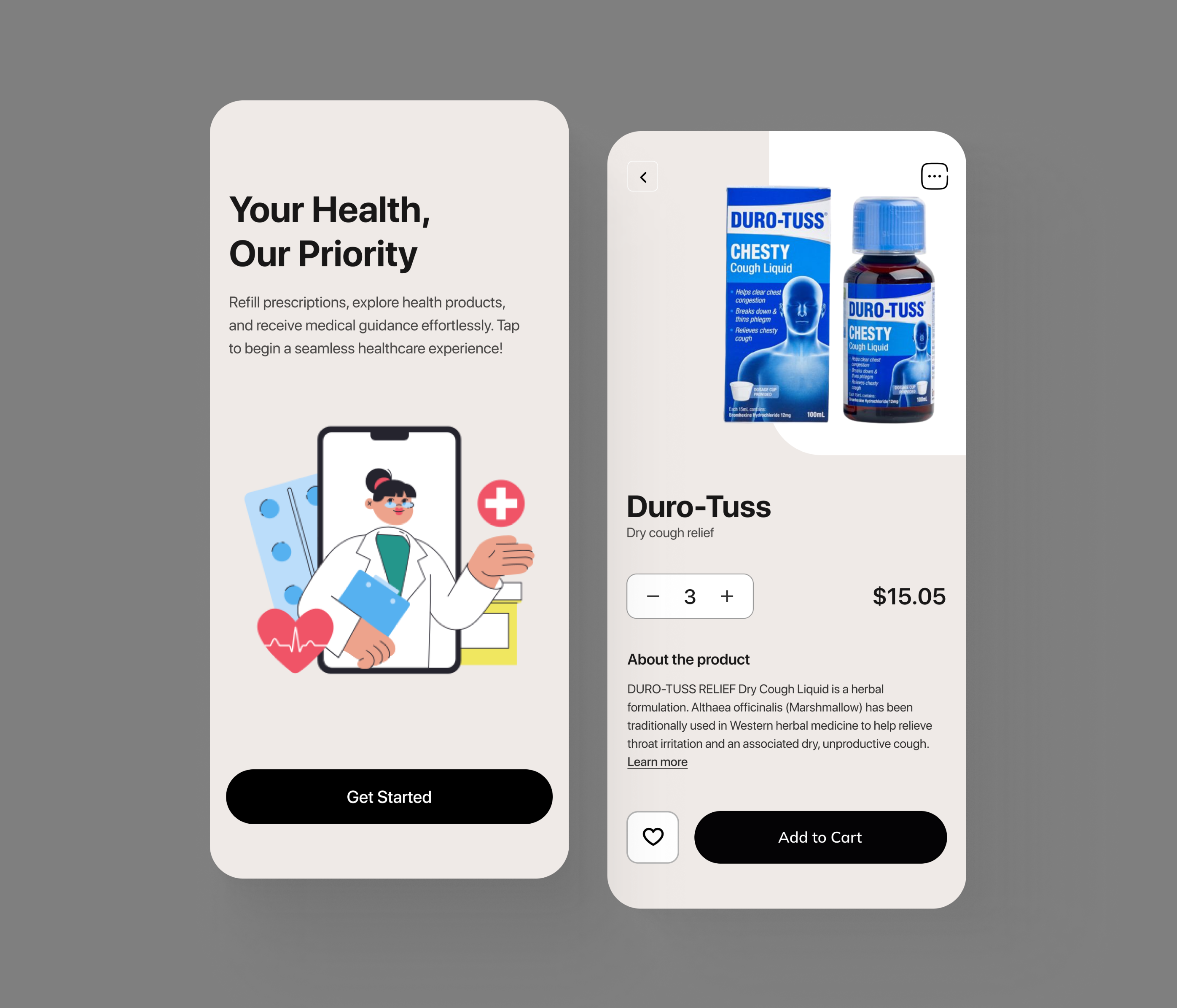 Pharmaceutical App by Zakariya Buhari on Dribbble