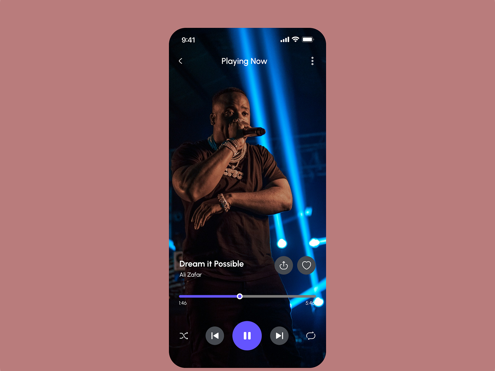 Music app mobile UI design by Talha Khan on Dribbble