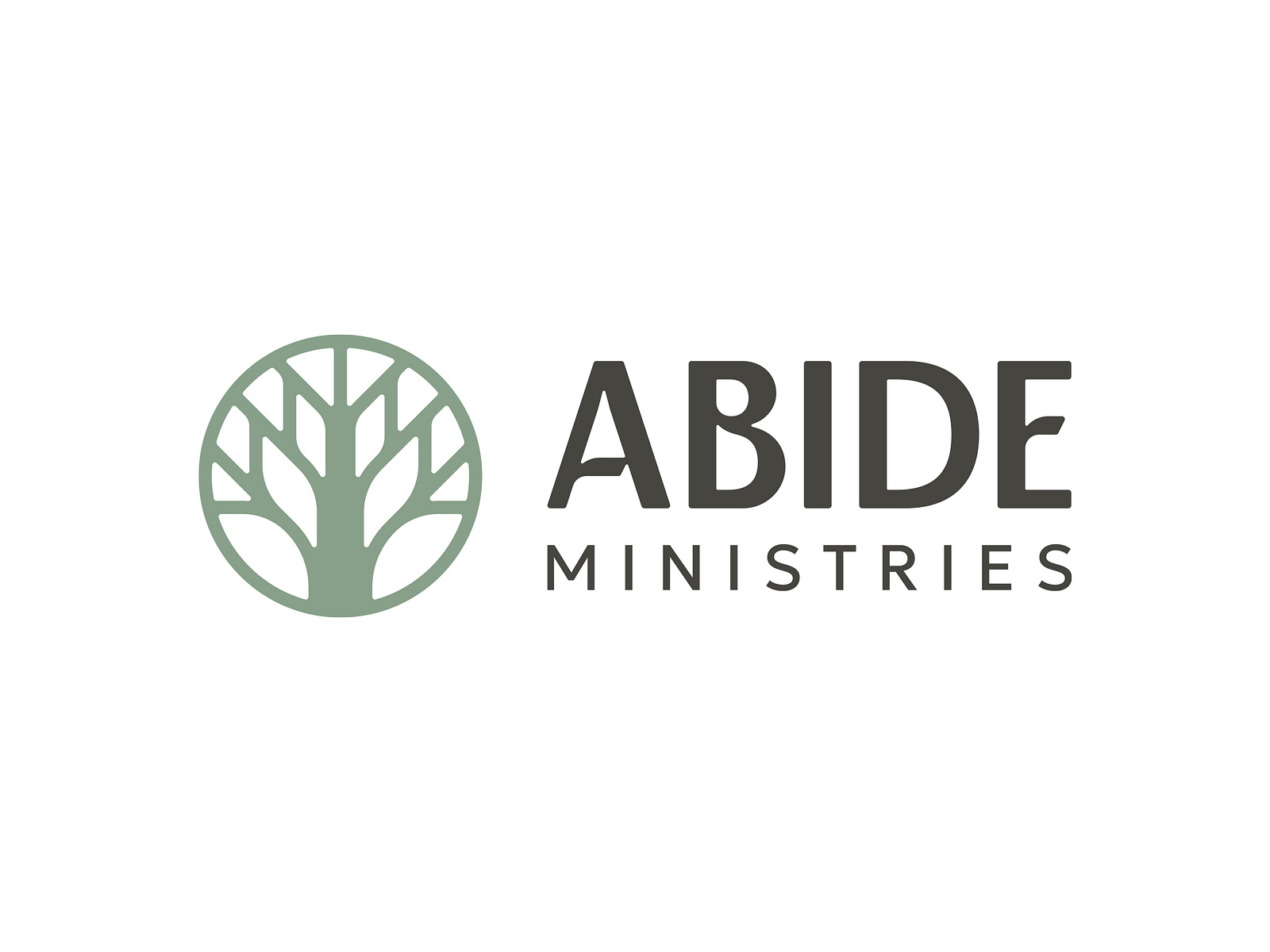 Abide Ministries Logo by Adam Schweitzer on Dribbble