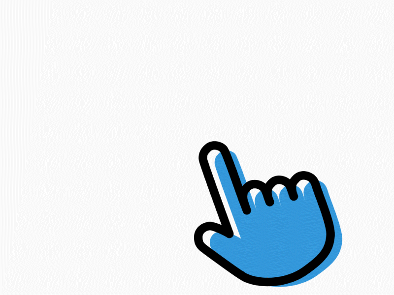 Hand Cursor Double Click [Lottie File] by Mie Nakae on Dribbble