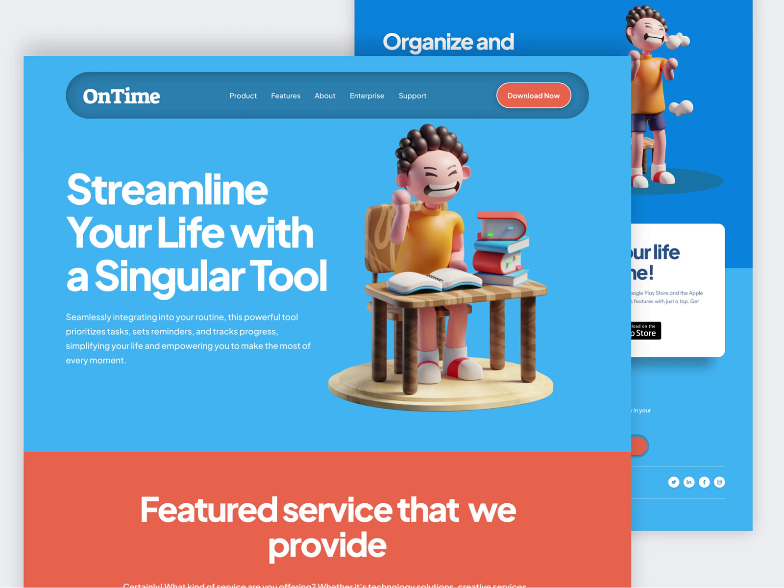 Ontime - time management mobile application website by Dilan Gunasekara ... Ontime - time management mobile application website by Dilan Gunasekara ...