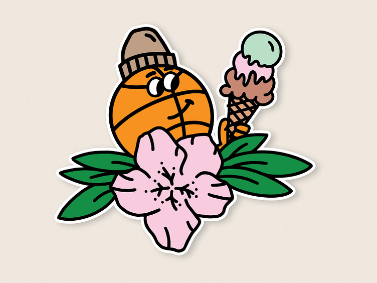 Summer Mascot by Tim on Dribbble