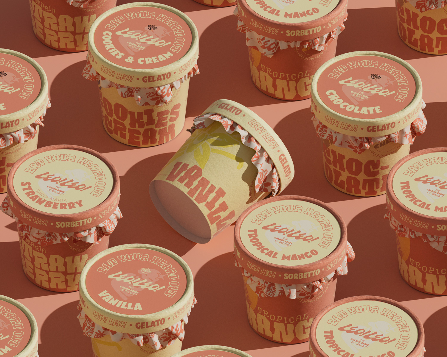 Leo! Leo! Brand Identity + Packaging by Studio Ethur Ethur on Dribbble