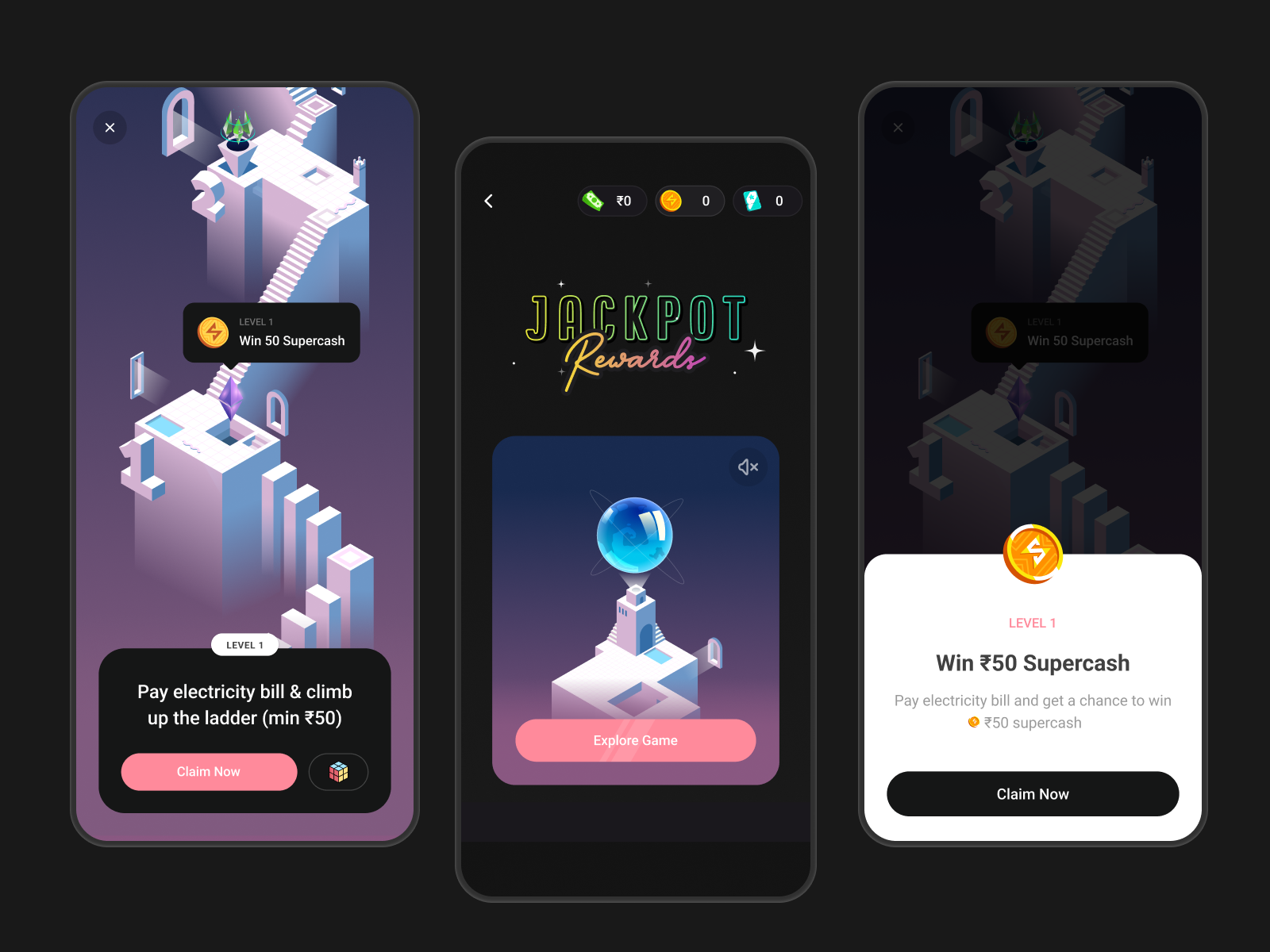 Introducing MobiKwik Rewards! 🎮💰 by Mohammad Shehbaaz for MobiKwik Design Team on Dribbble