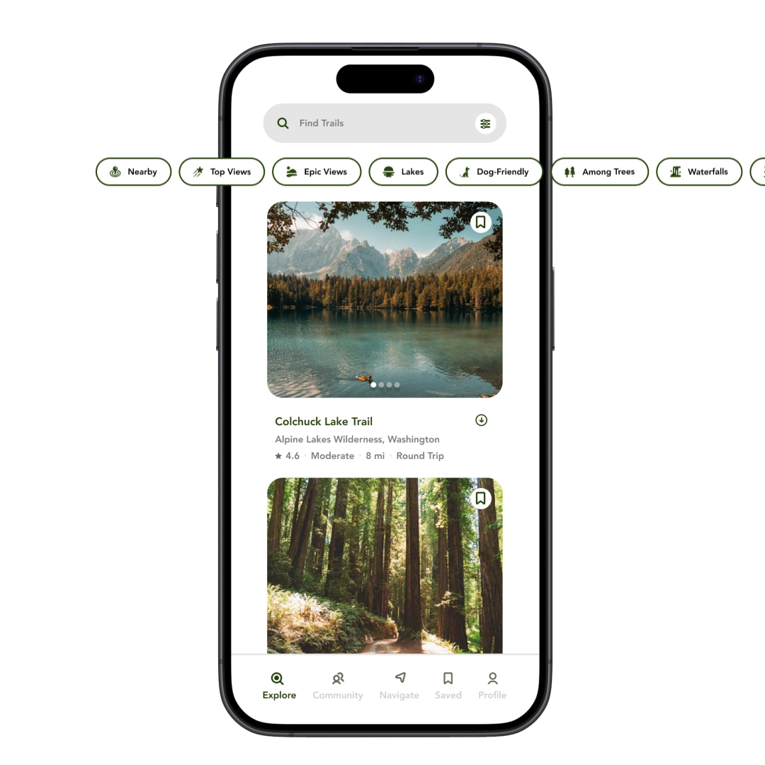 UX Design: Trail App Animation by Carolina Aguirre on Dribbble