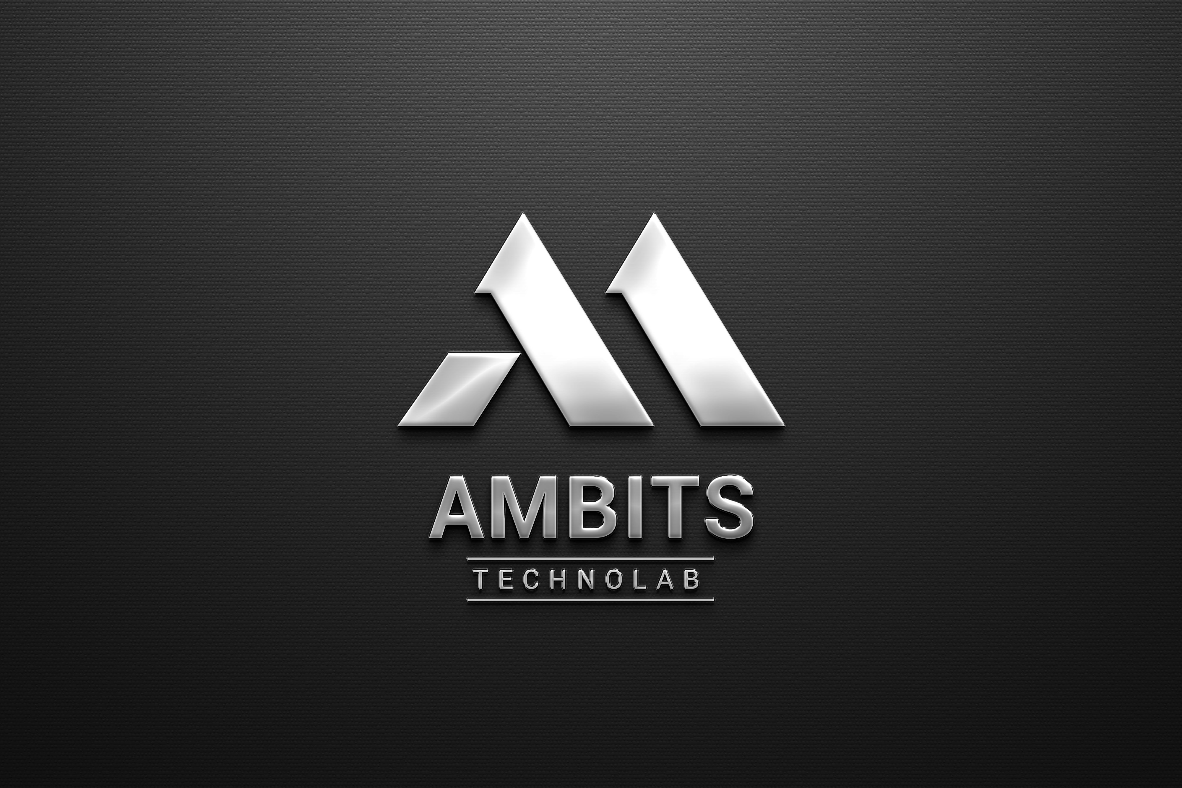 Ambits Technolab Logo Design by Dezignby@Gaurav on Dribbble