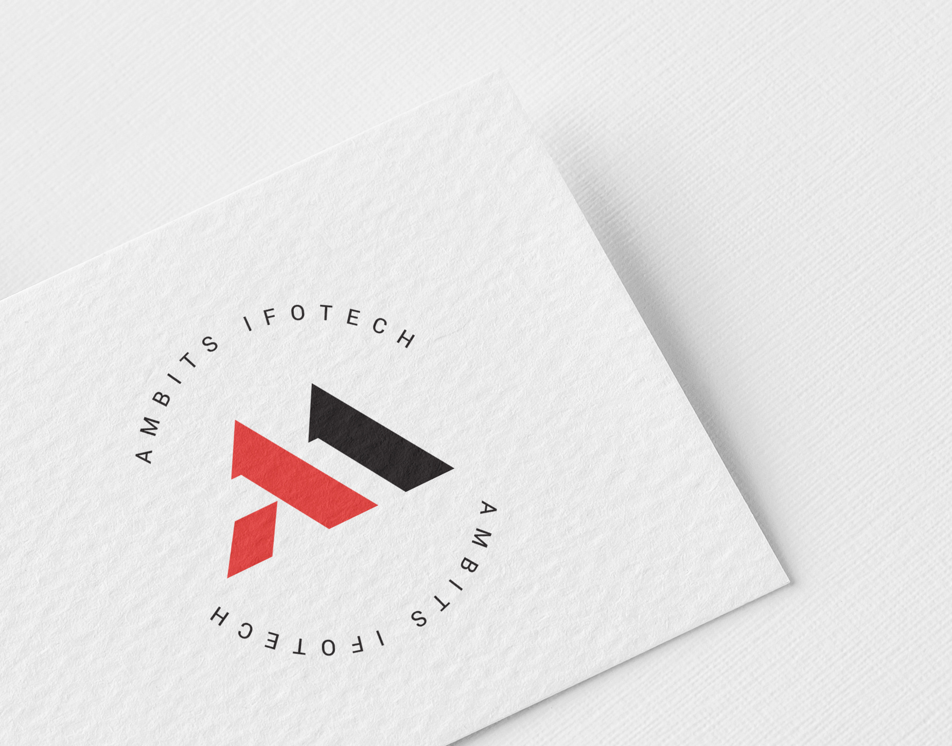Ambits Technolab Logo Design by Dezignby@Gaurav on Dribbble
