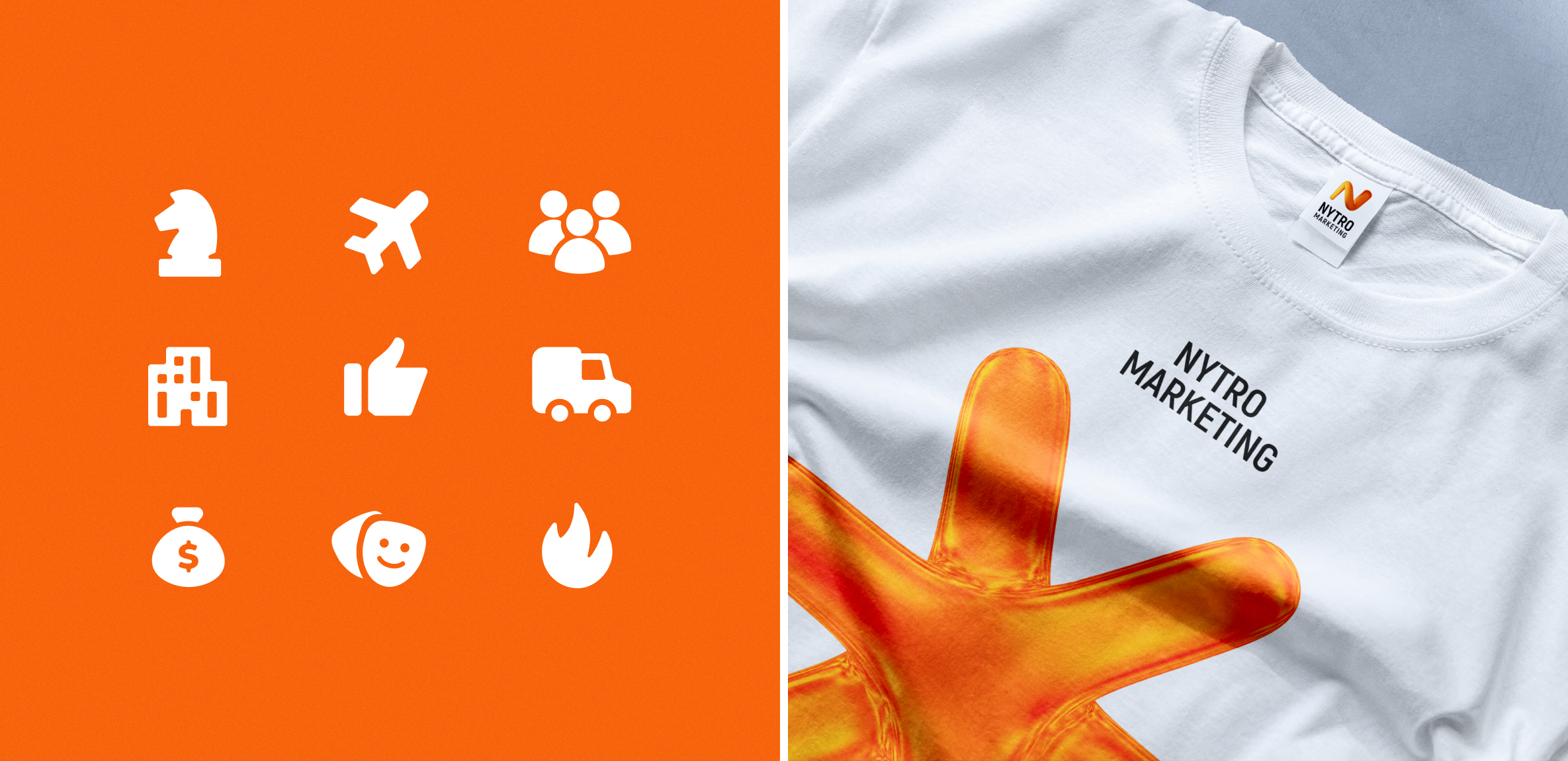 Visual Identity: Nytro Marketing by Roki_Sid on Dribbble