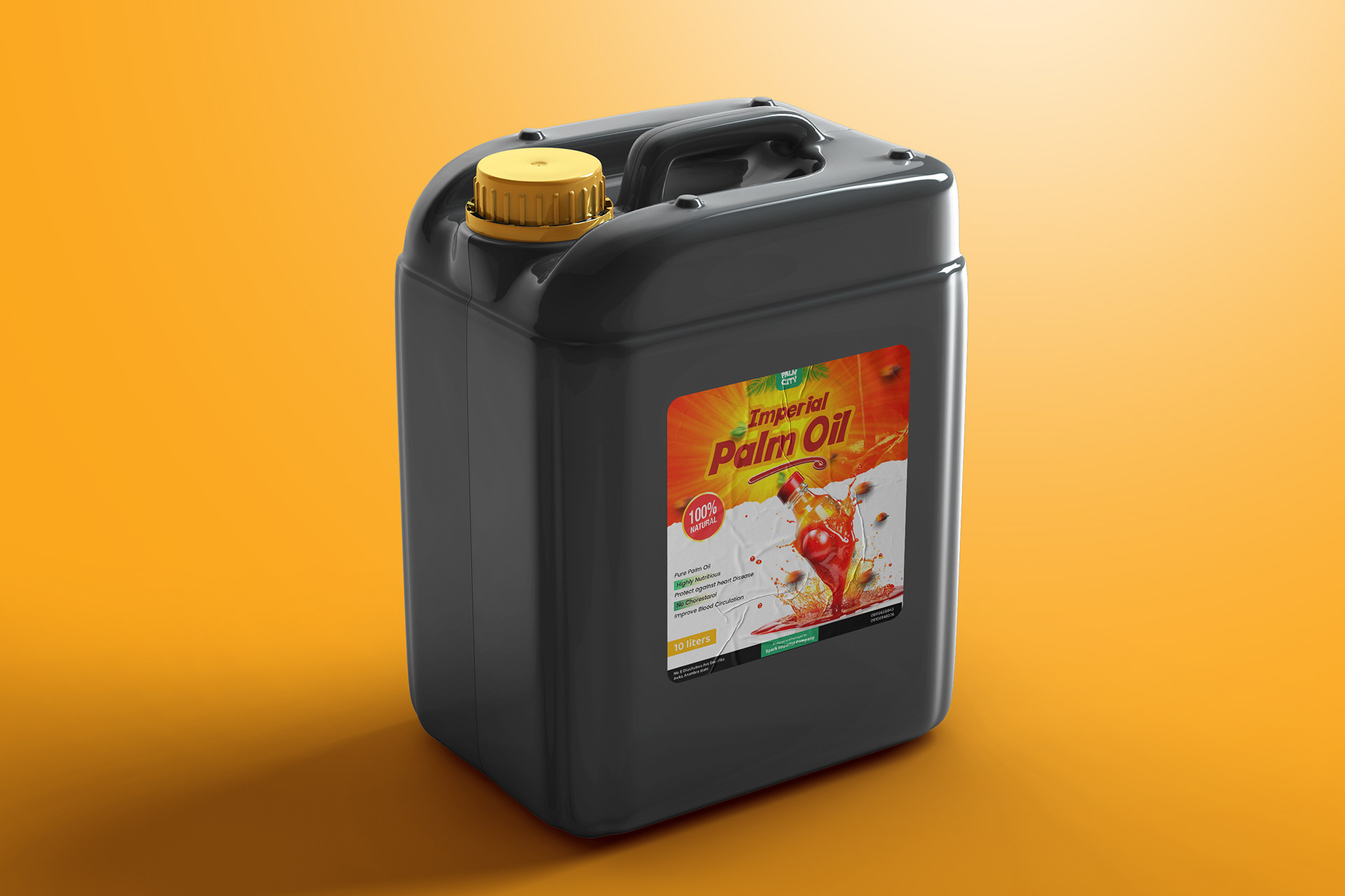 Imperial Red Palm Oil - Packaging Design by Gaius on Dribbble