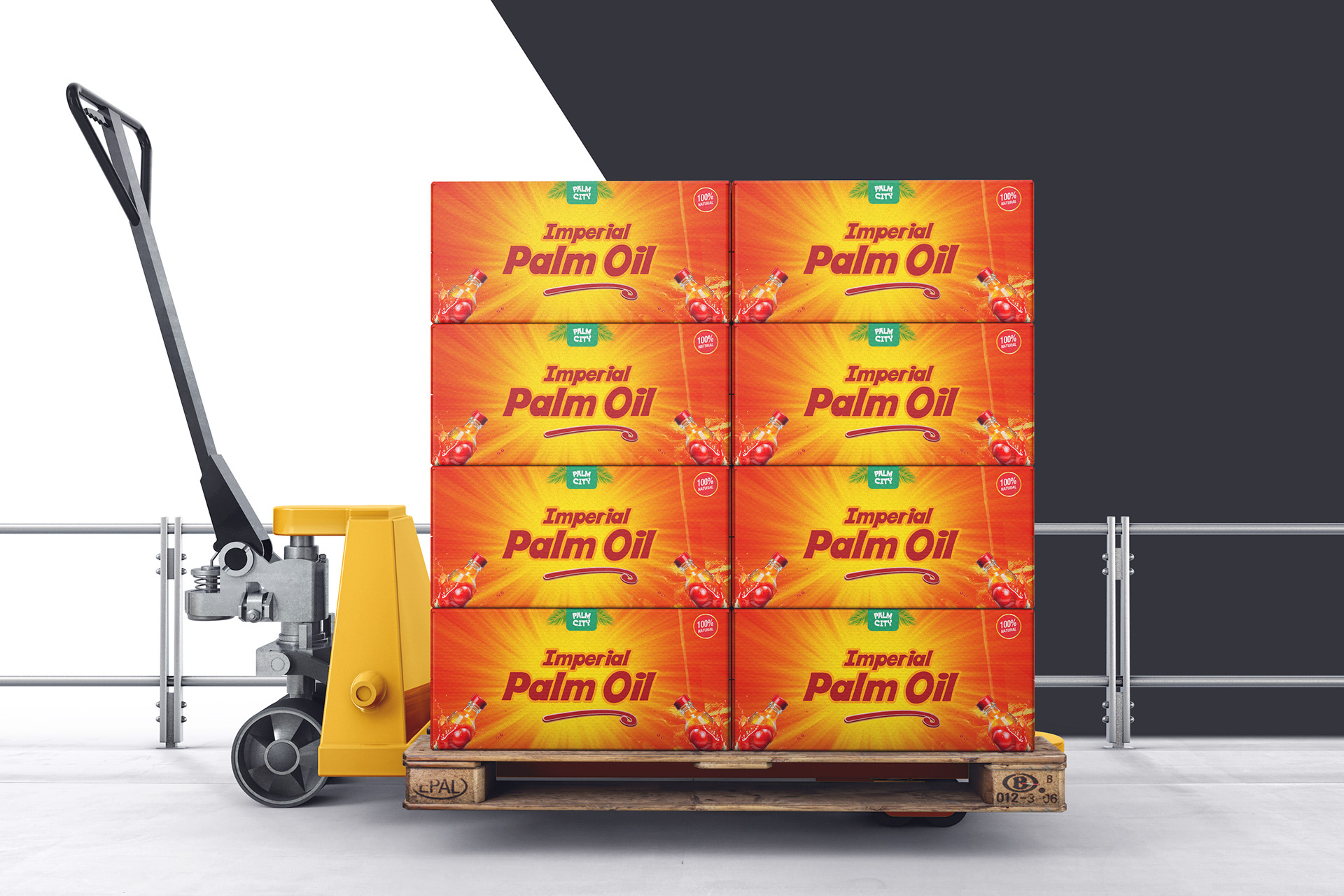 Imperial Red Palm Oil - Packaging Design by Gaius on Dribbble