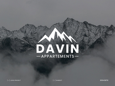 Davin Apartments Mountain Adventure Outdoor Logo by Midul Hossain Gihad ...