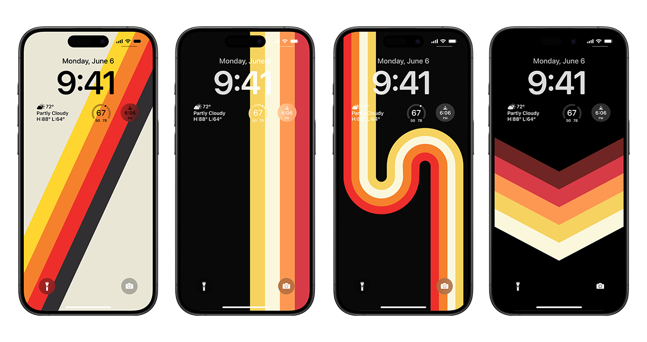 Retro Wallpaper Pack by ogerx on Dribbble