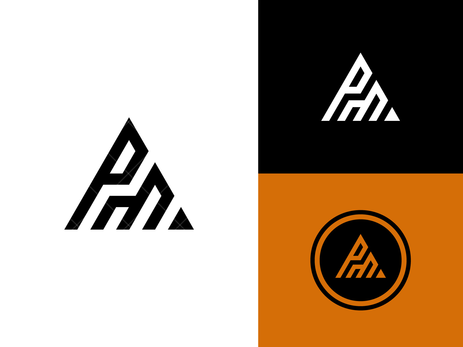 PM monogram by Sabuj Ali on Dribbble