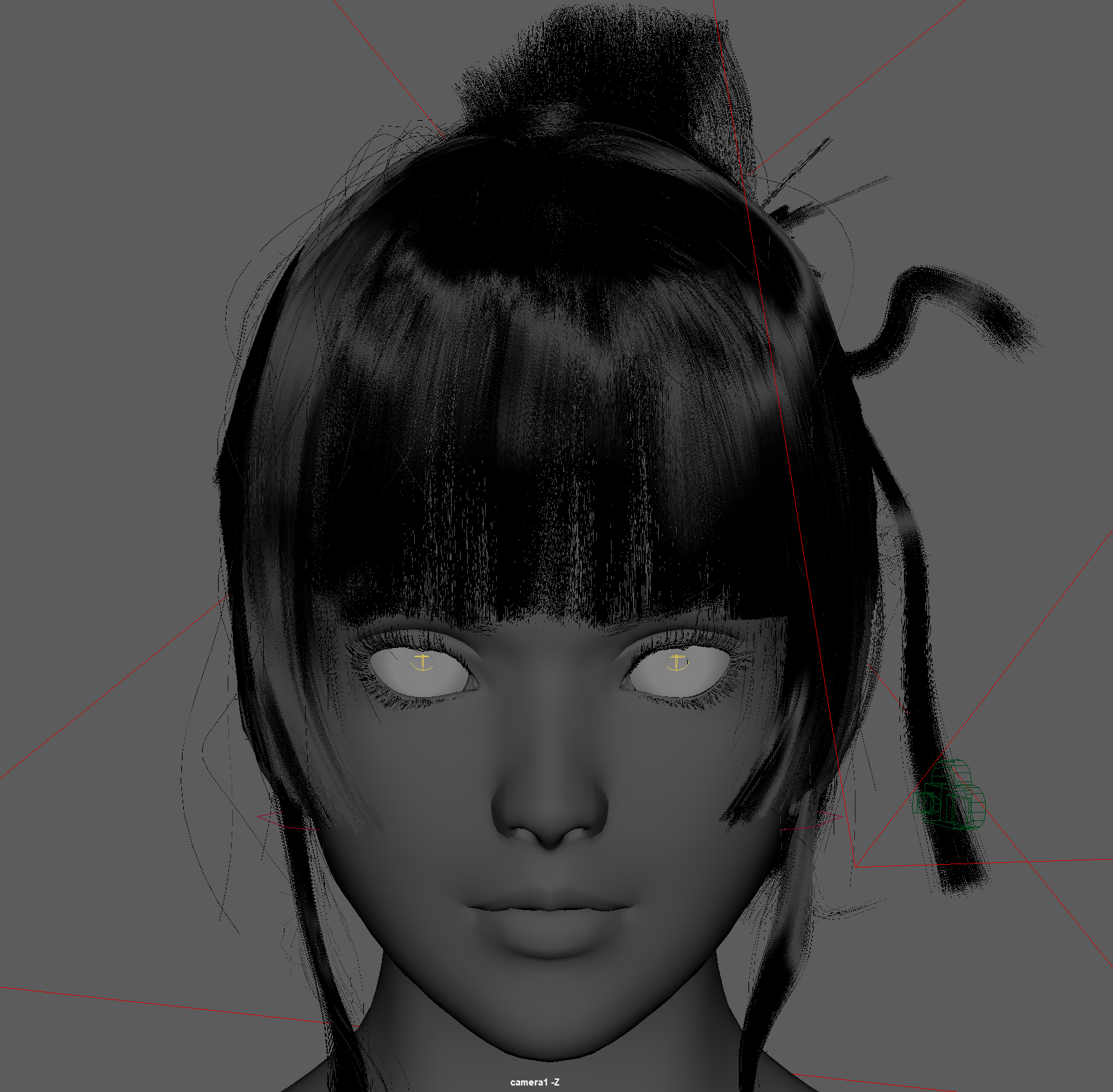 Nyotengu 3d Model Make By Jingge Chen On Dribbble 