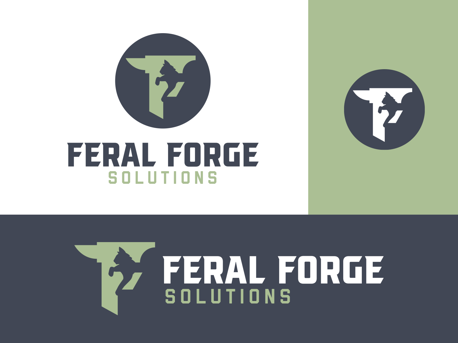 Feral Forge Solutions by C. Knudson on Dribbble