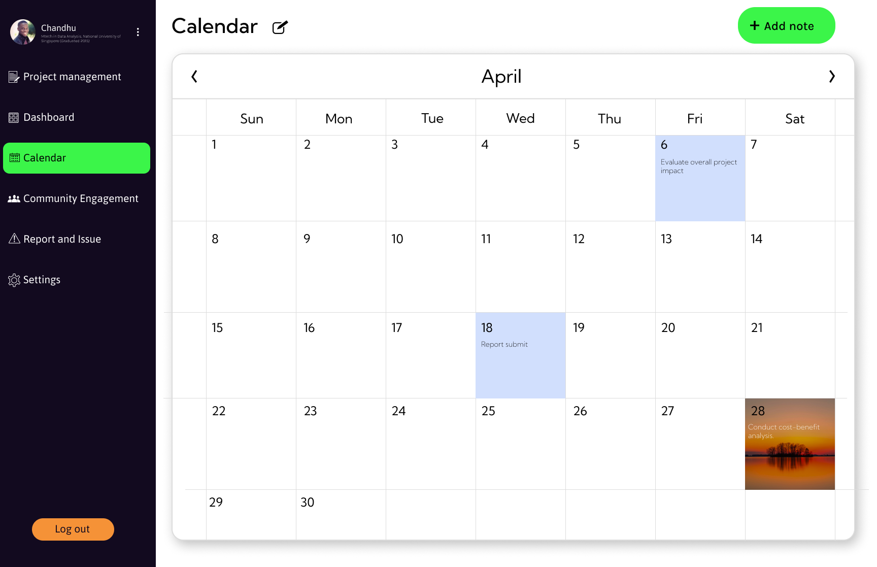 Water conservation project management by Hari charan on Dribbble