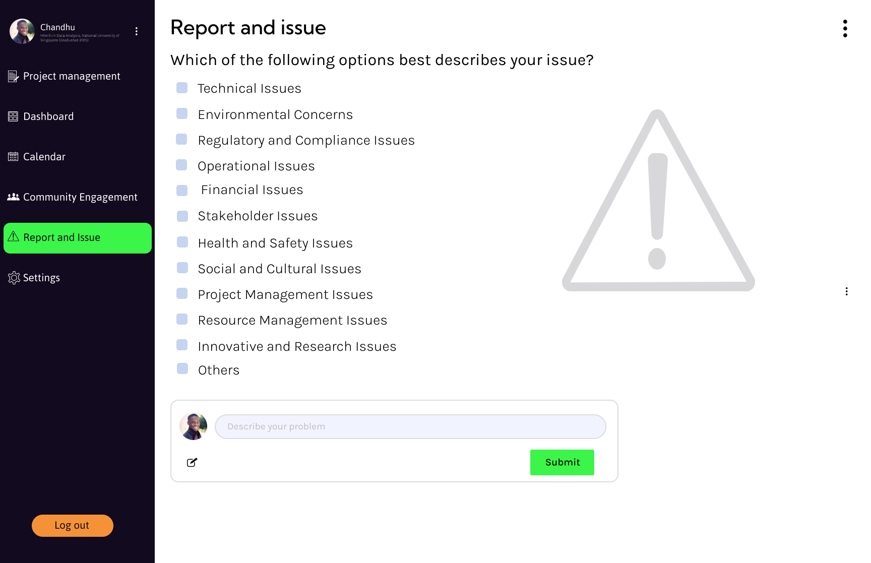 Water conservation project management by Hari charan on Dribbble