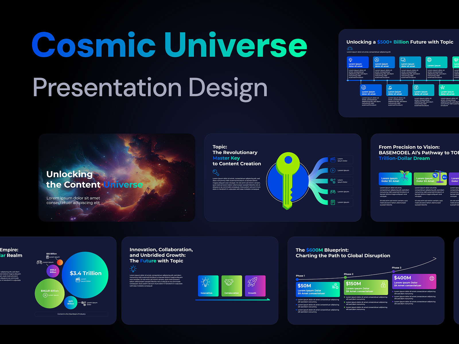 Space and Universe Presentation by Alfarial Studios on Dribbble