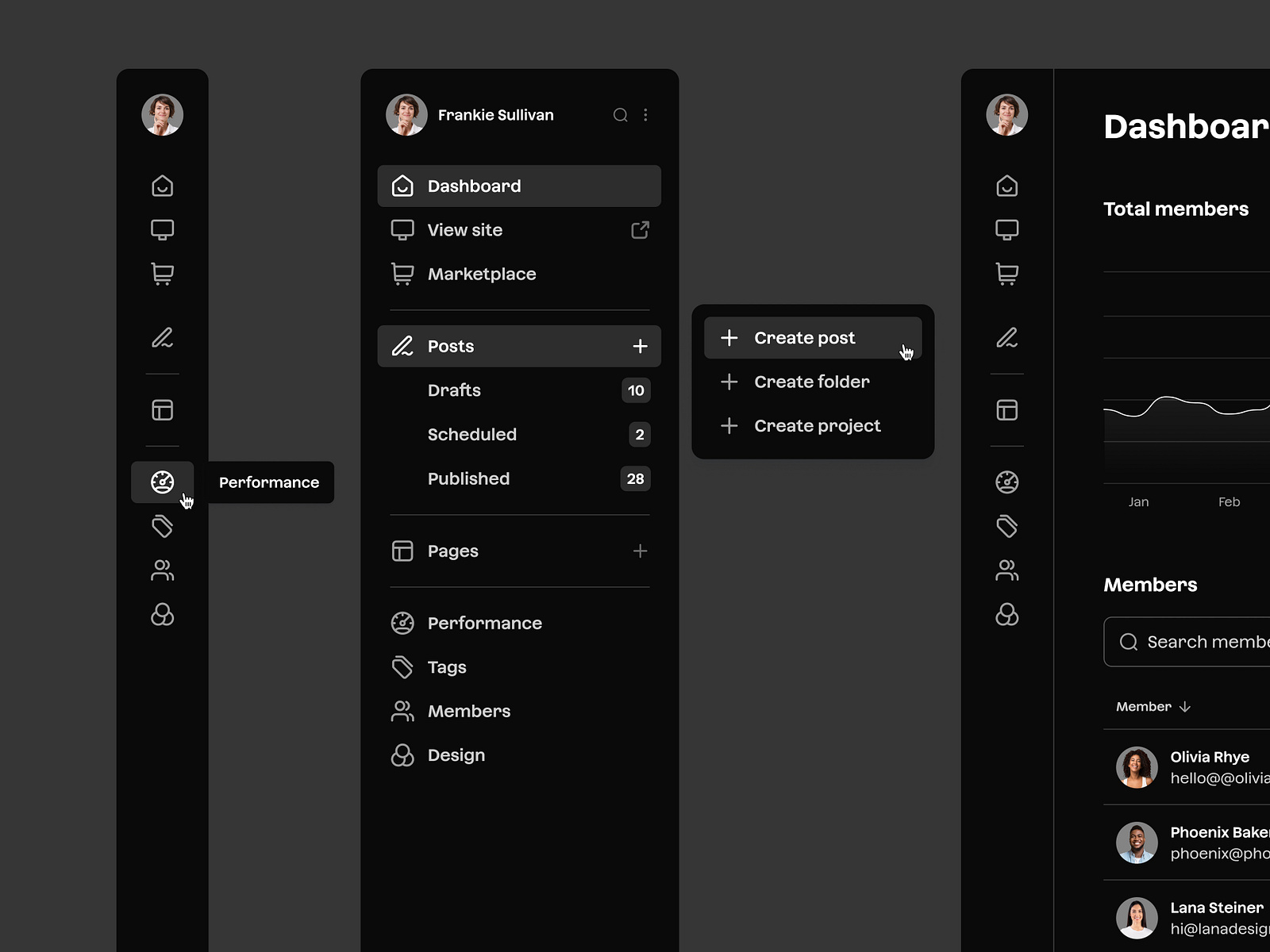 Simple Sidenav — Untitled Ui By Jordan Hughes® On Dribbble