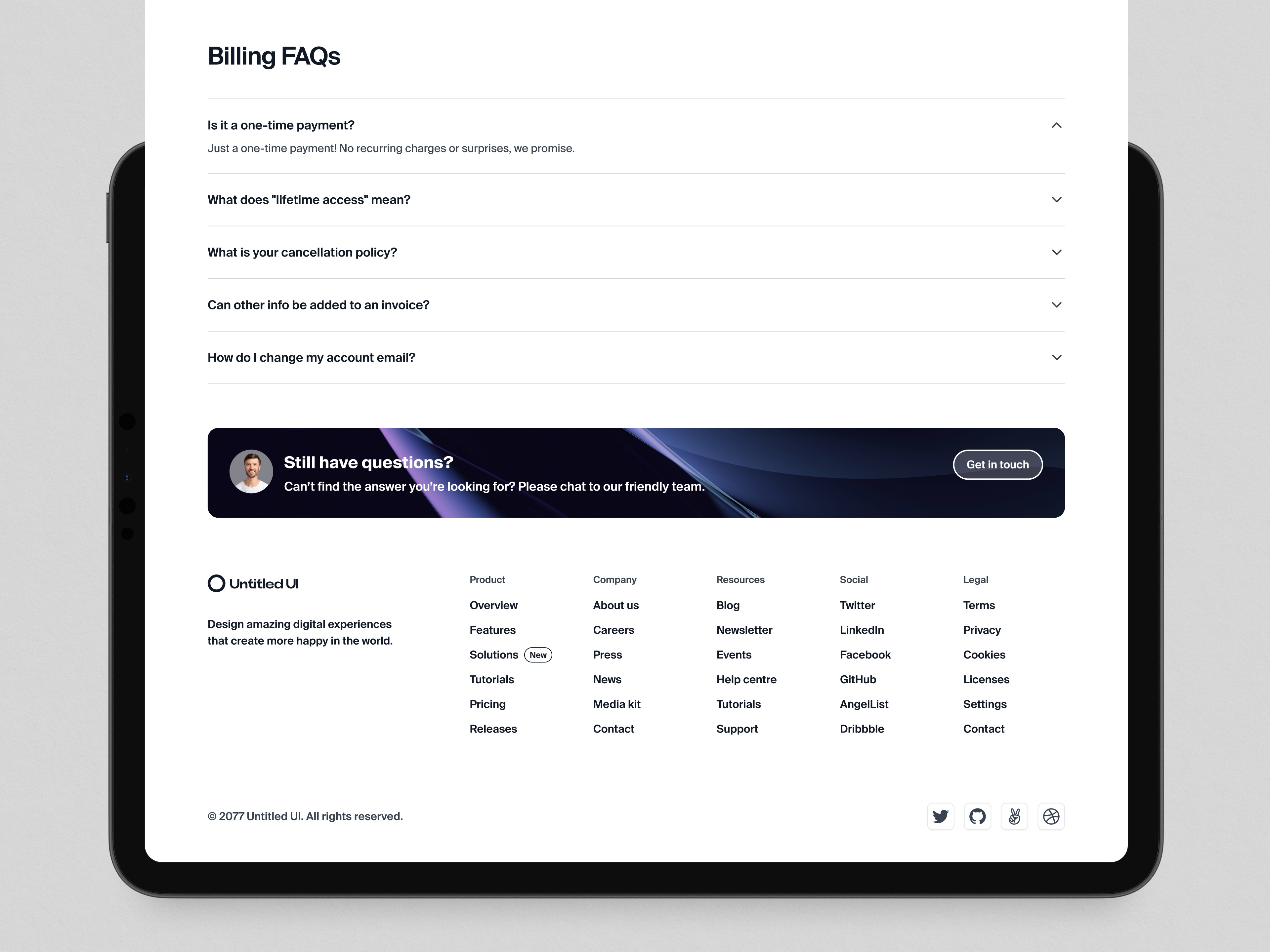 Support & Documentation — Untitled UI by Jordan Hughes® on Dribbble