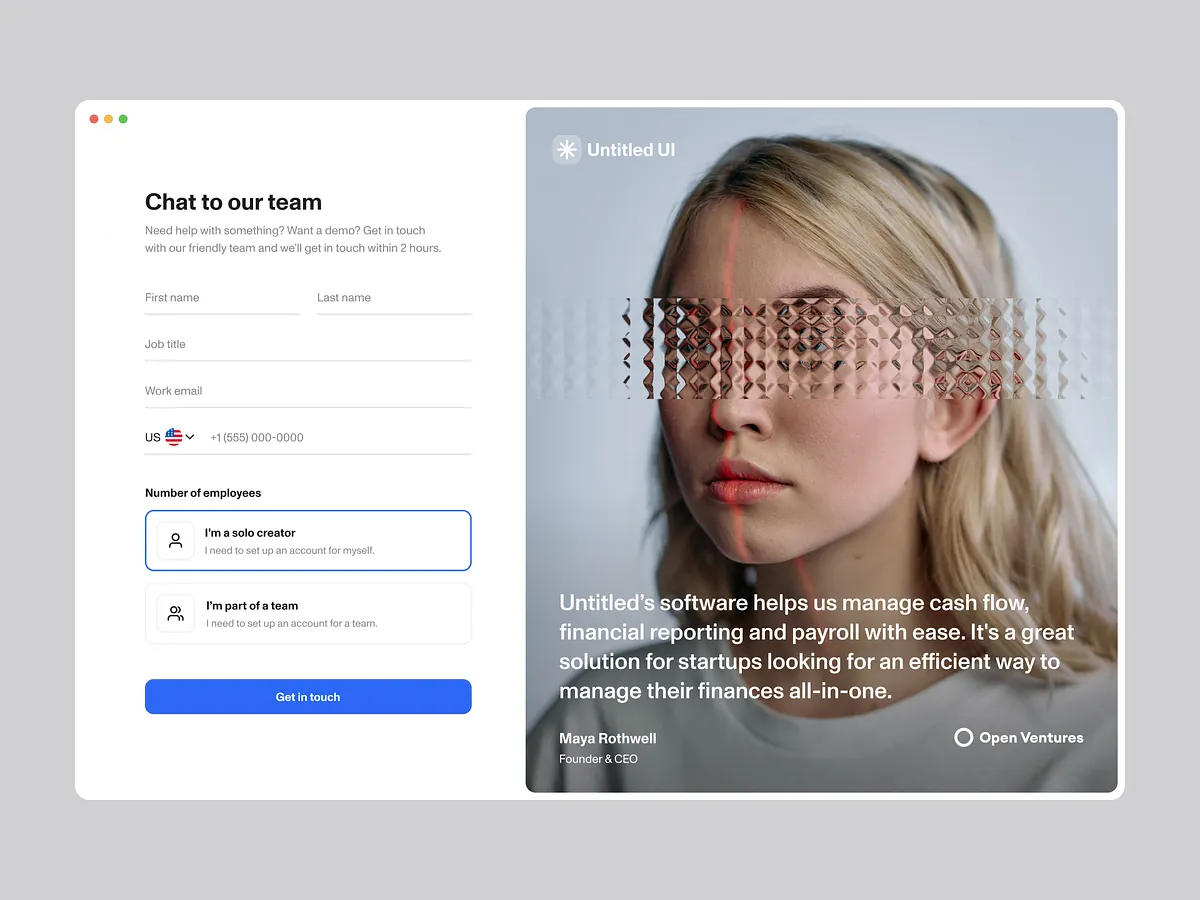 Contact Form designs, themes, templates and downloadable graphic ...