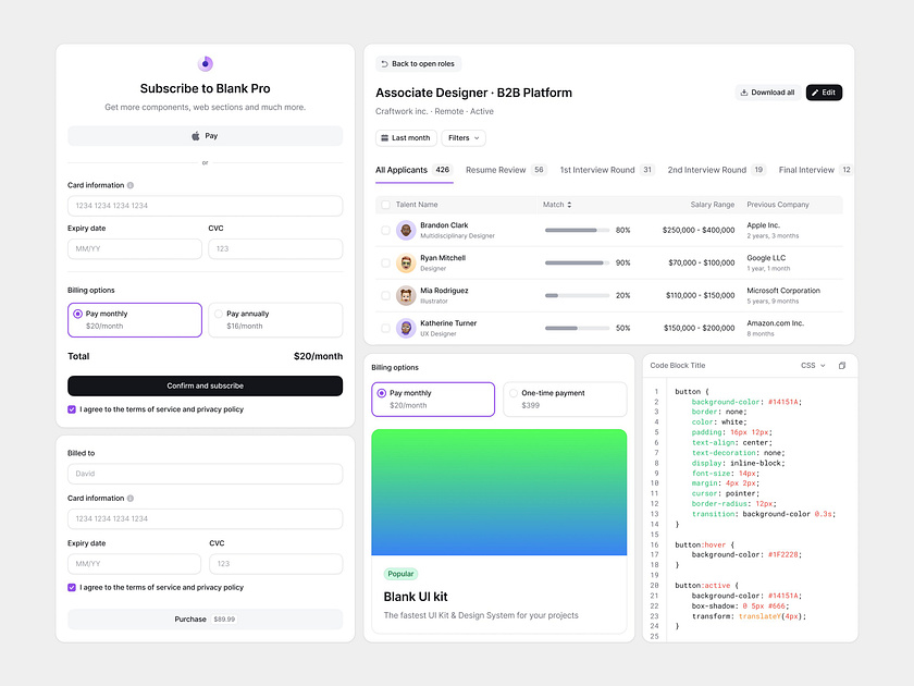 Craftwork | Dribbble