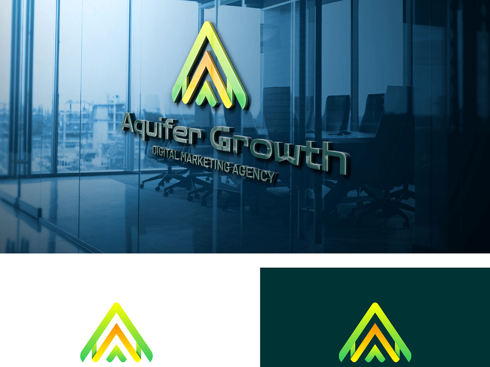 Aquifer Growth Logo Design by Dikdik Rachmat Nurdiansyah on Dribbble