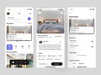 Details- Hotel Booking App [StayEase] by Emir for MAGIKA on Dribbble