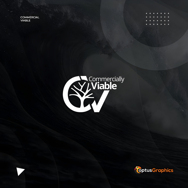 Commercially Viable Company Logo by Optus Graphics on Dribbble