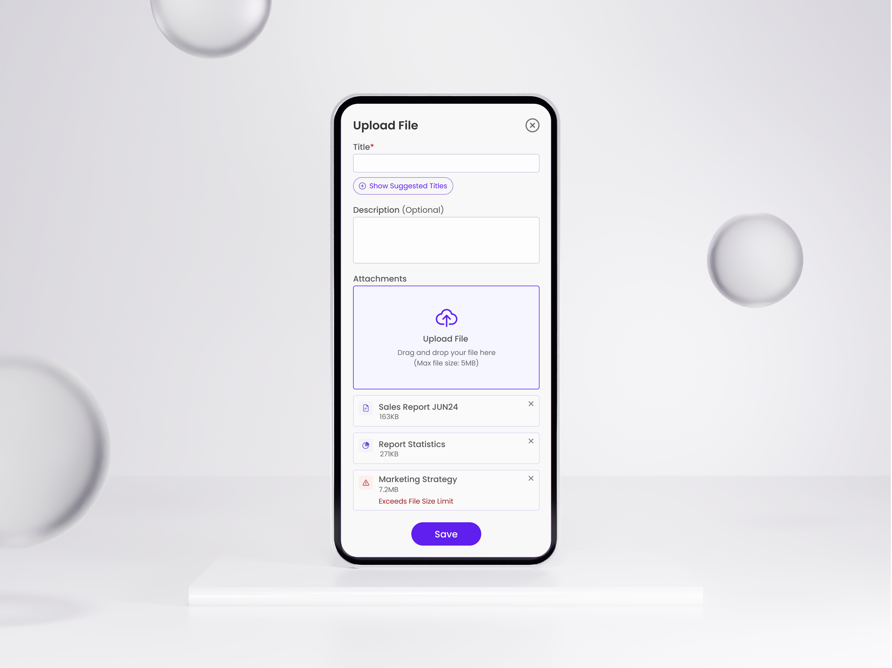 File Upload by Joseph Kuriakose on Dribbble
