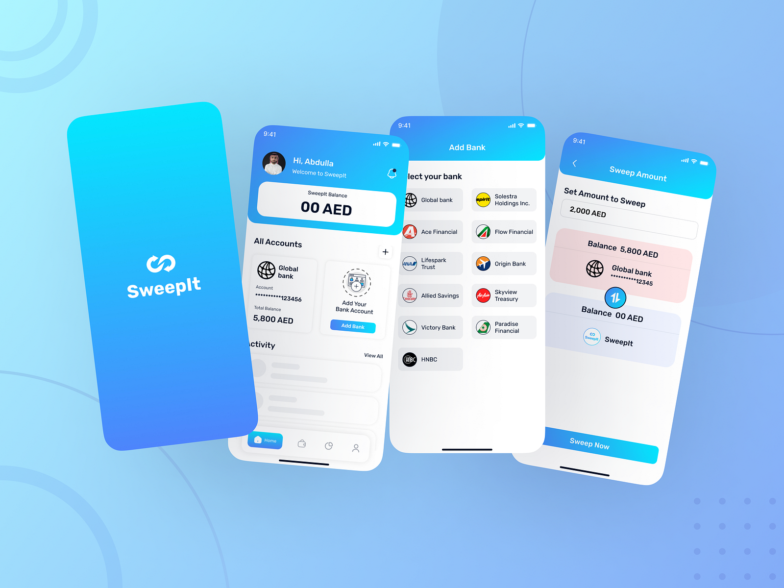 SweepIt - App UI Design by LIS on Dribbble
