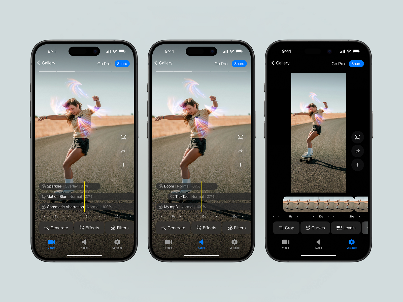 Video fx editor by Yask on Dribbble