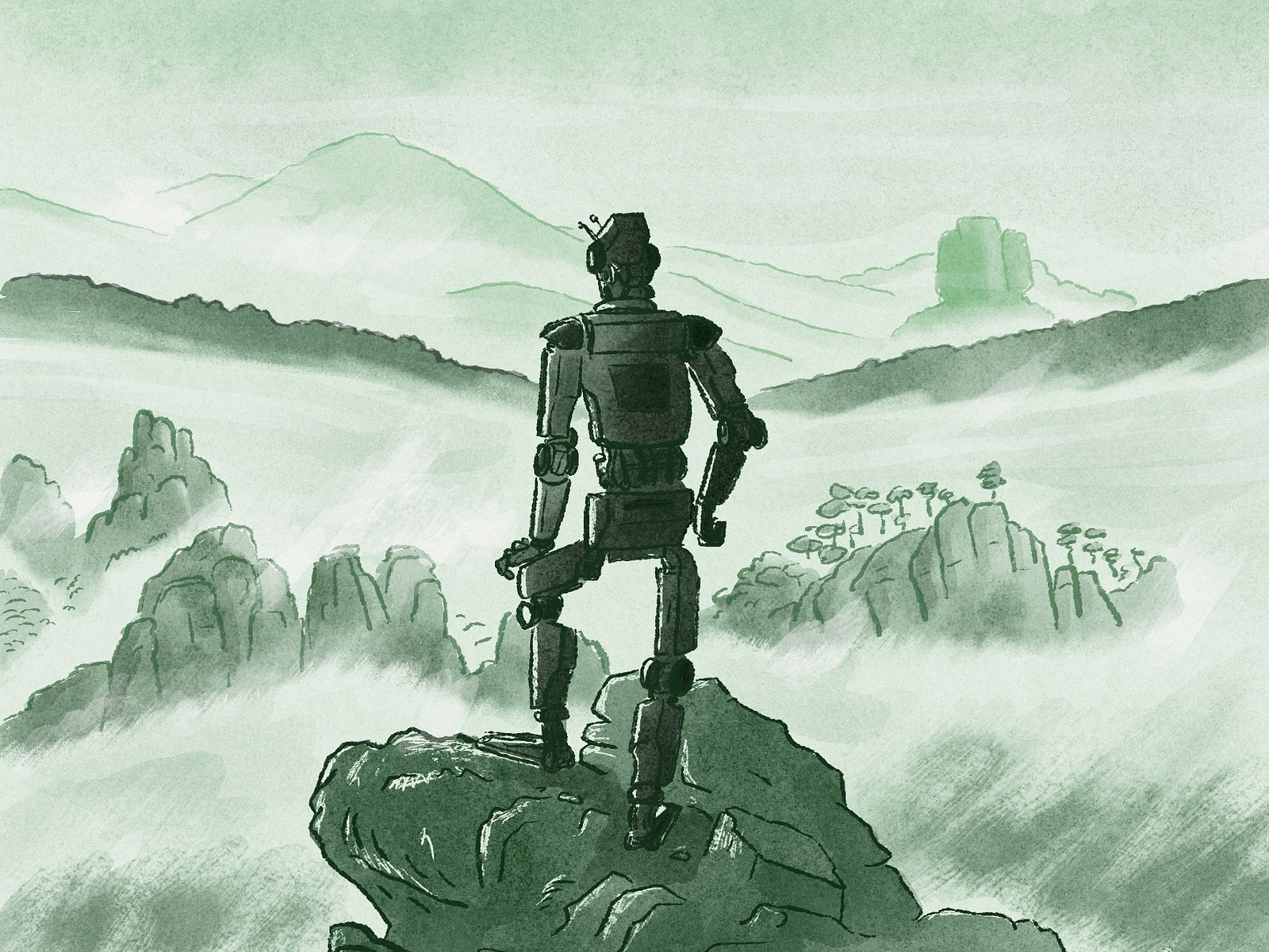 Education and Artificial Intelligence by Brus on Dribbble