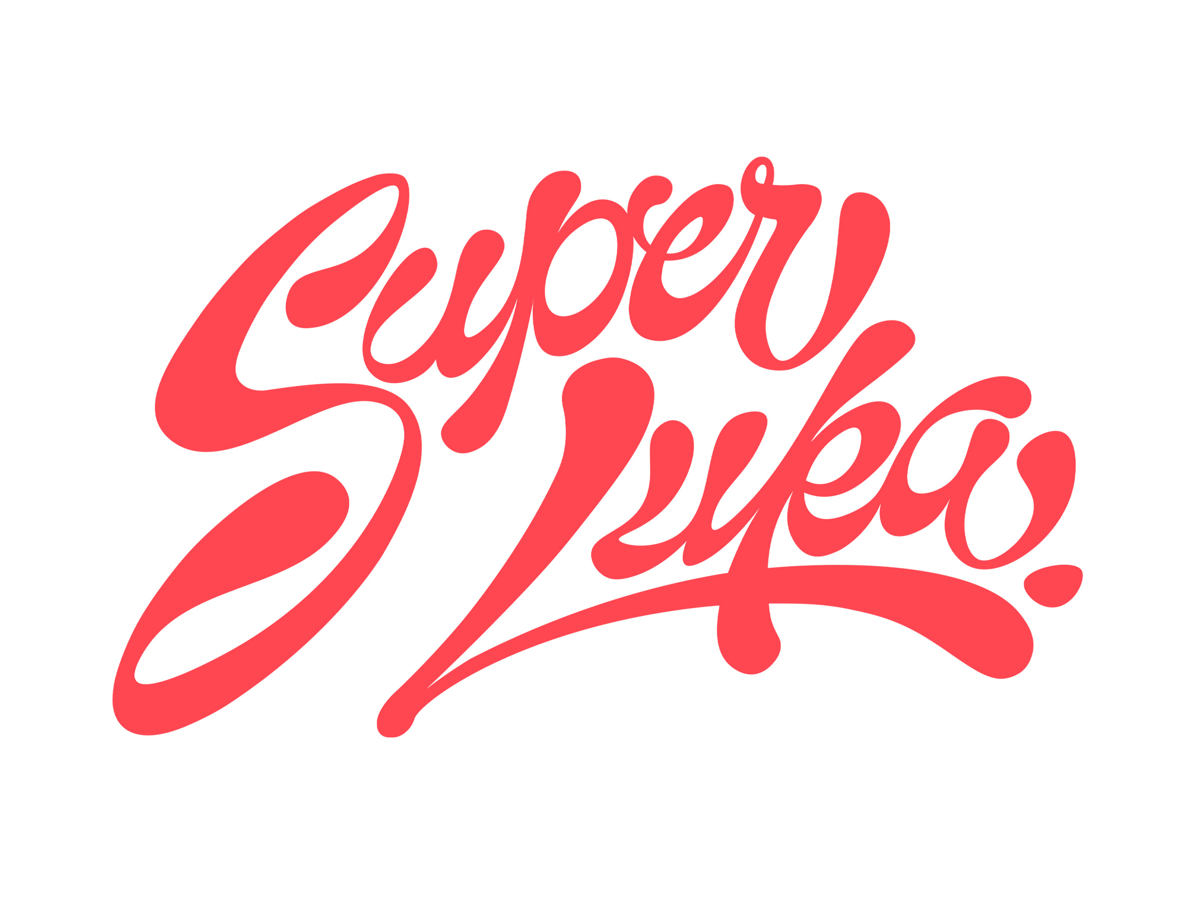 Super Luka - Lettering type by Romain Pisa on Dribbble
