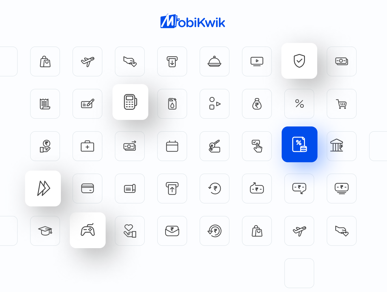 MobiKwik Generel Category Icons by Pawan Singh for MobiKwik Design Team ...