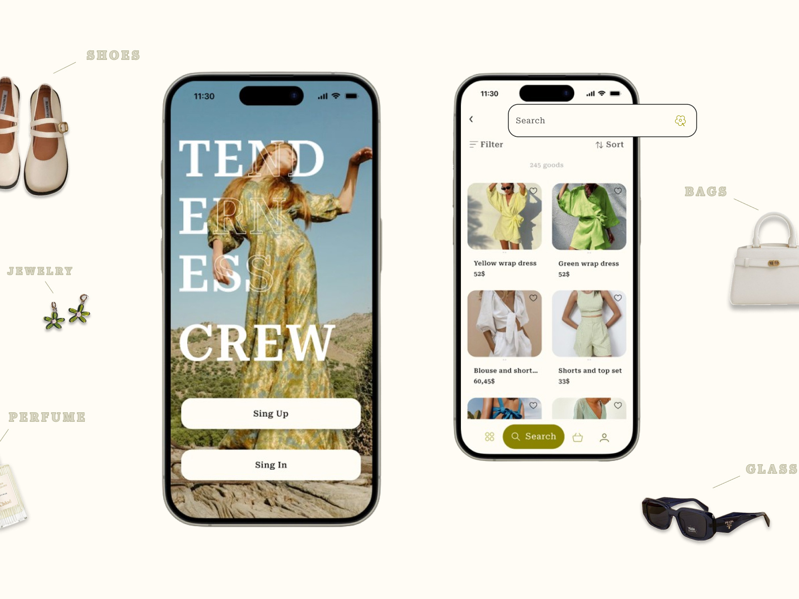 Tenderness Store by vita on Dribbble