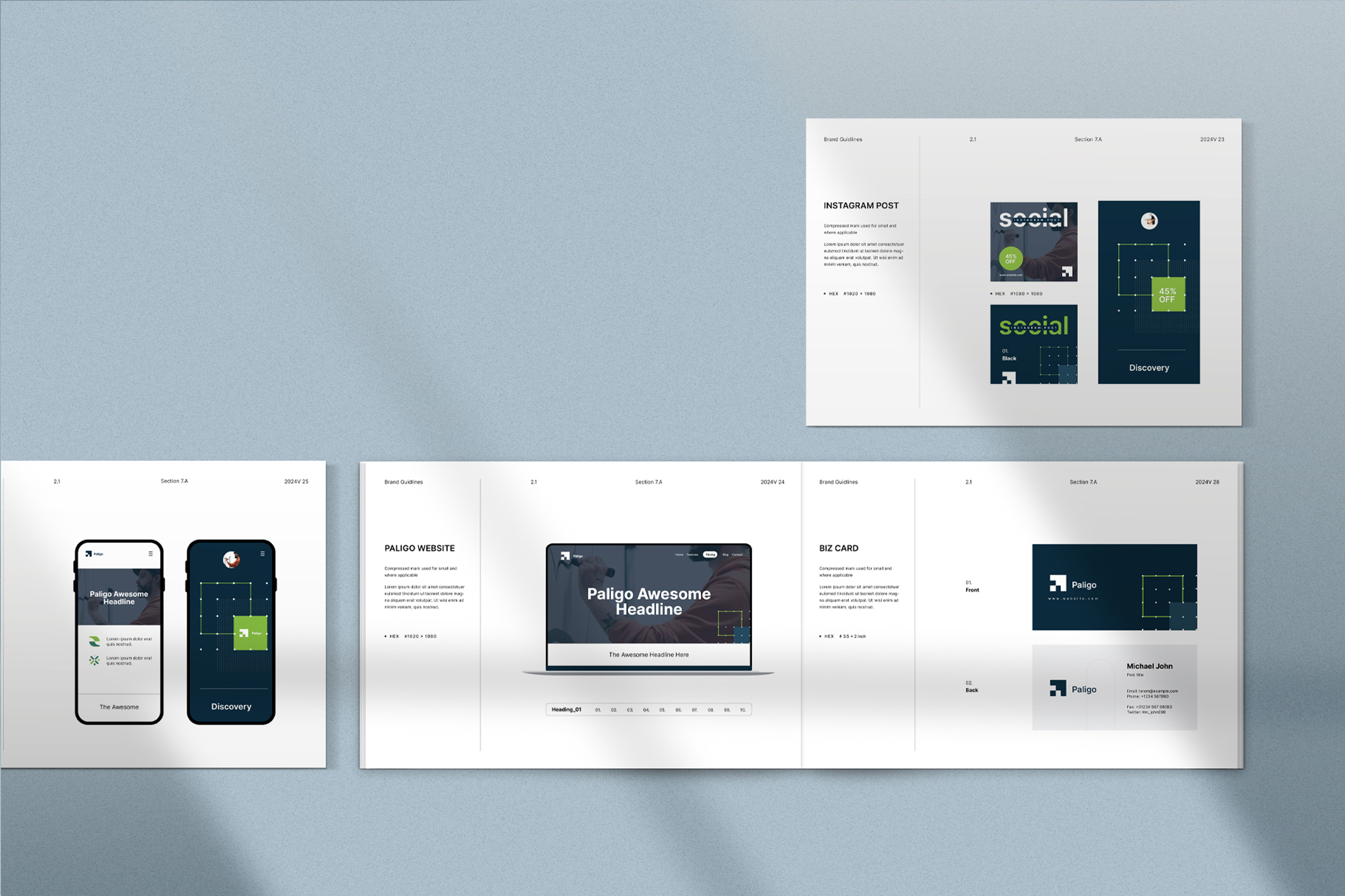 Paligo Brand Guidelines by Sandy-agency on Dribbble
