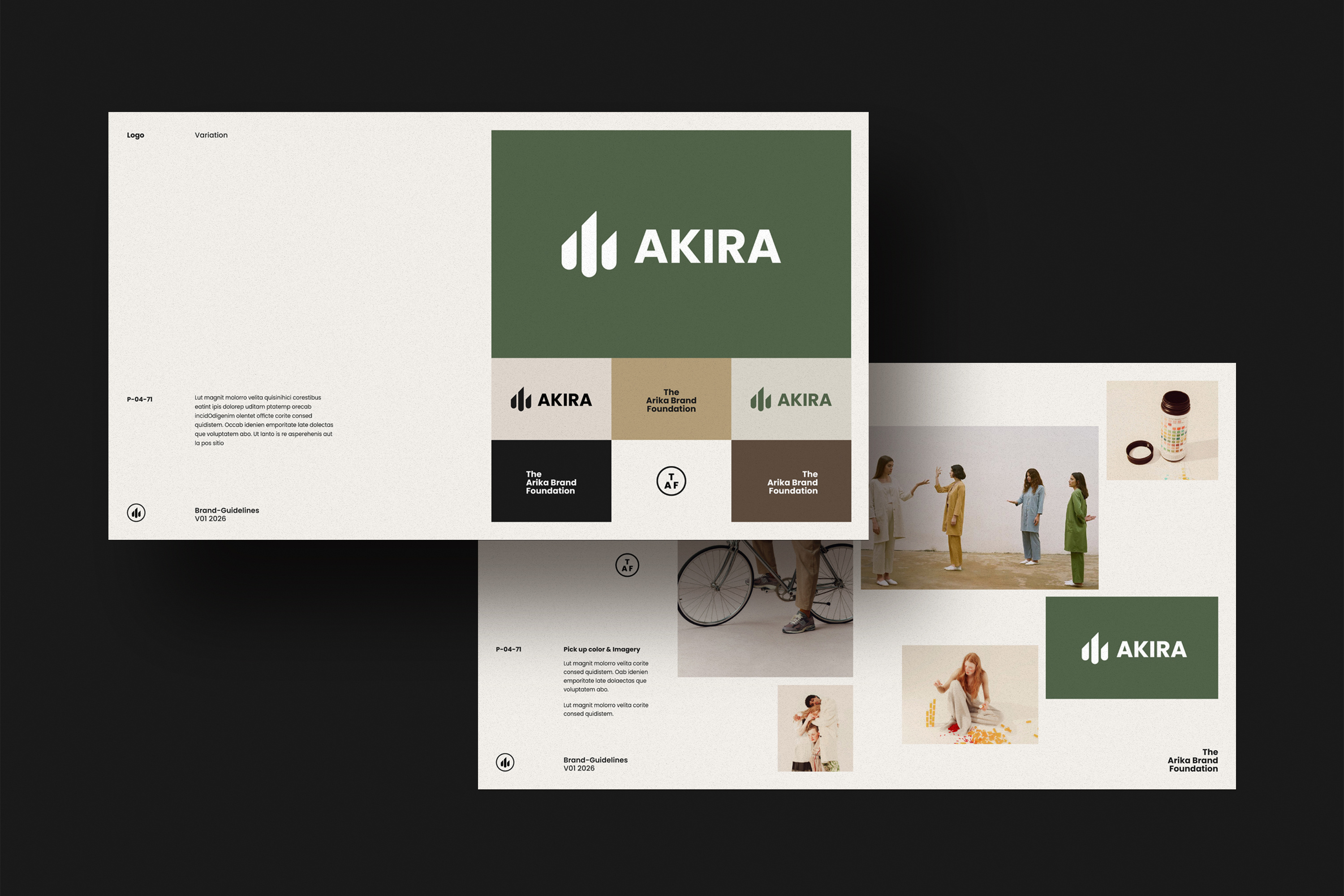 AKIRA | Brand Guidelines by Sandy-agency on Dribbble