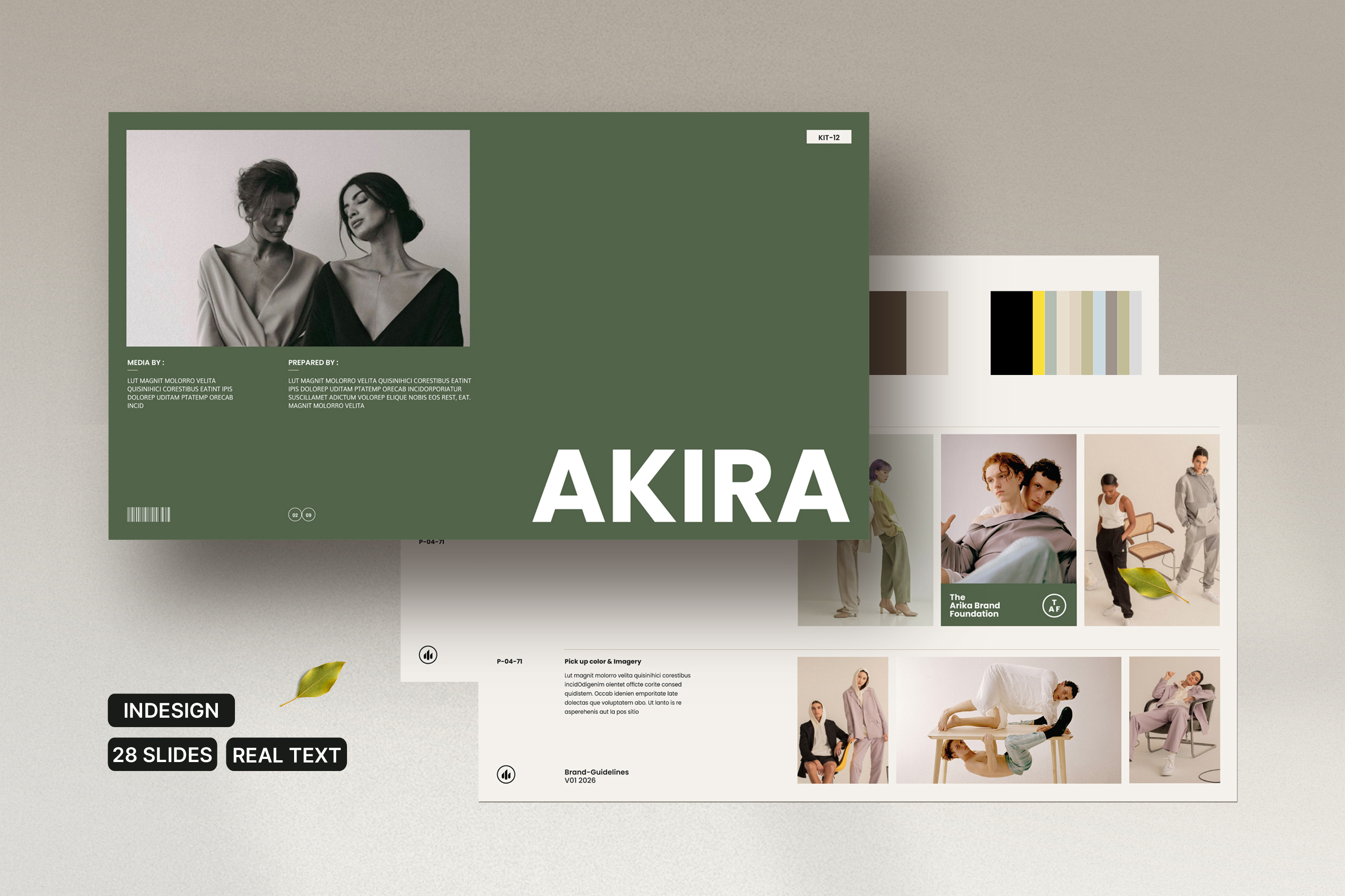 AKIRA | Brand Guidelines by Sandy-agency on Dribbble