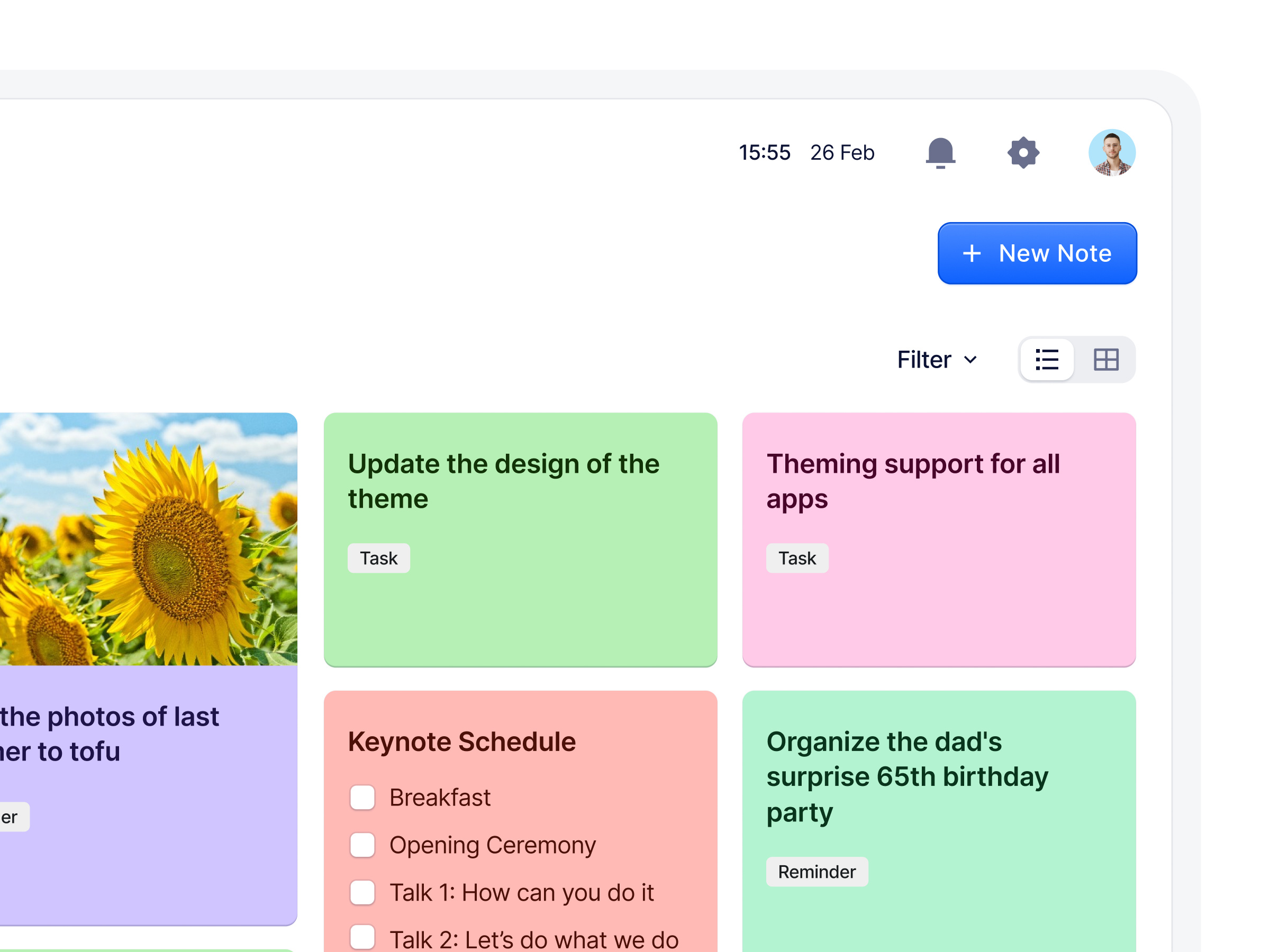 Note's Taking App - SaaS by Pixie_Dust for WeCraft on Dribbble
