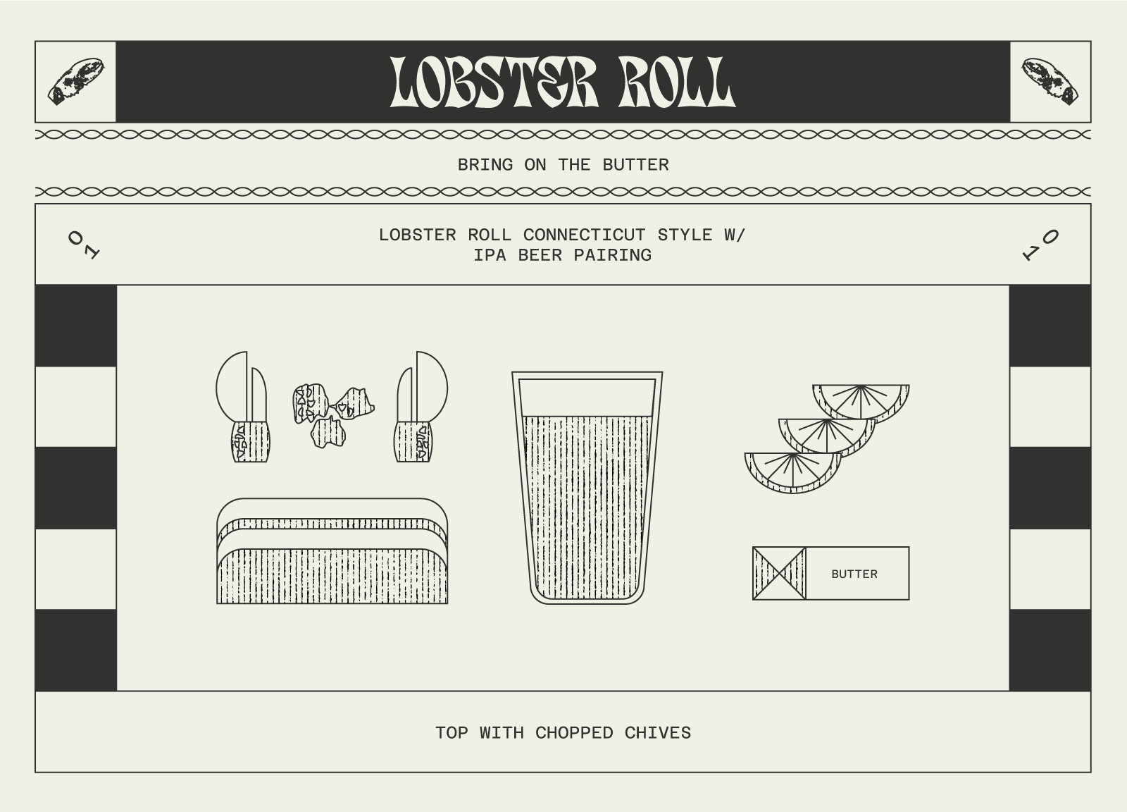 Lobster Roll by Lex Bianchi on Dribbble