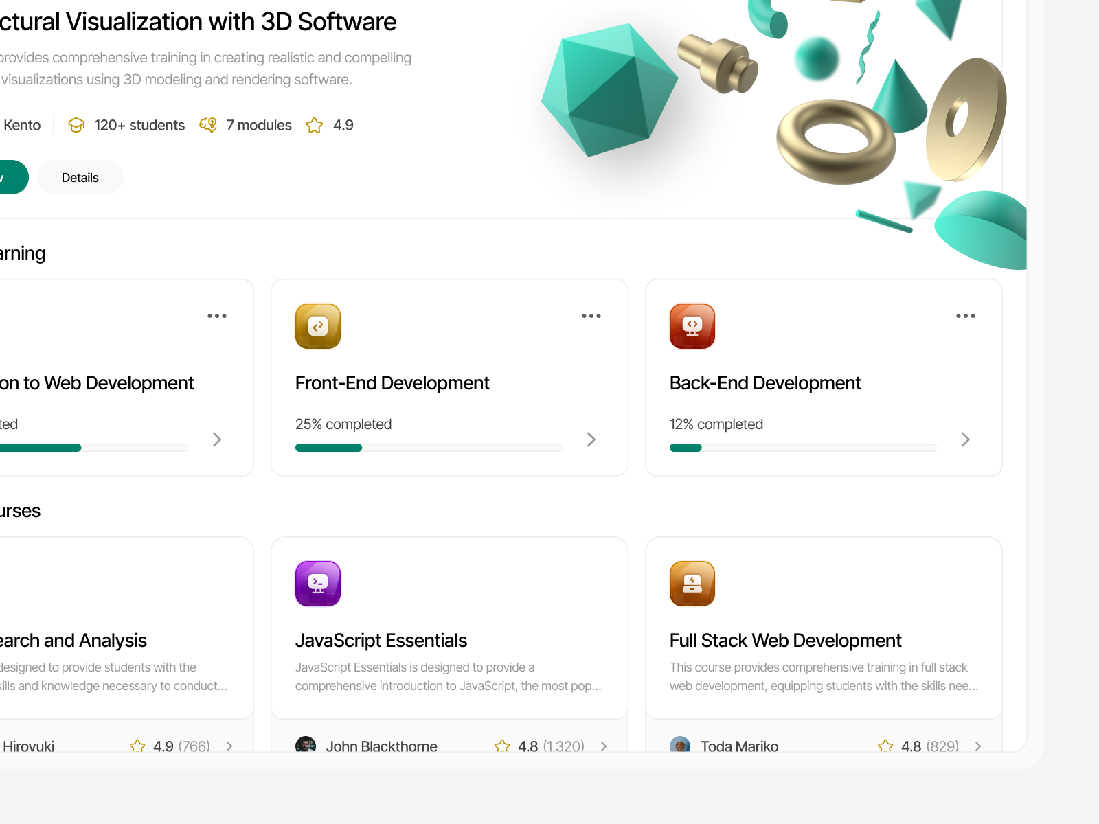 Edusphere - Online Learning Platform 📚 by Arfi Maulana for Pickolab Studio on Dribbble