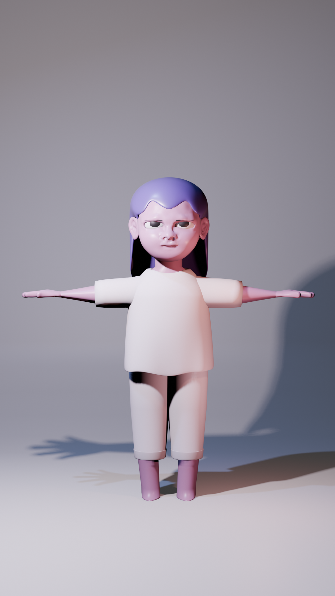 Blender 3D Modeling Practice: Character by 糸屯 on Dribbble