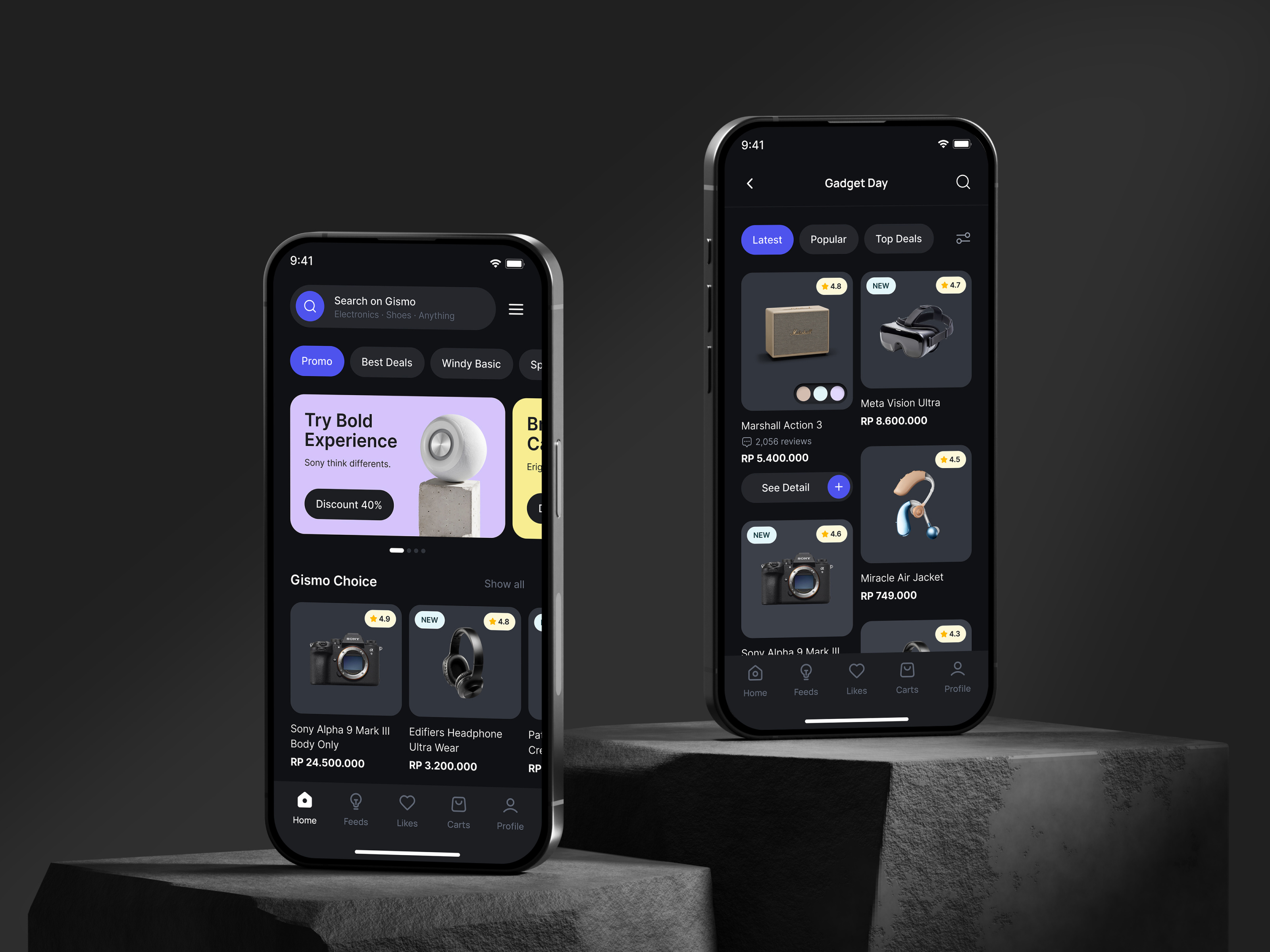 Electis - Shopping for Electronic Goods Mobile App by Dipa Product for ...