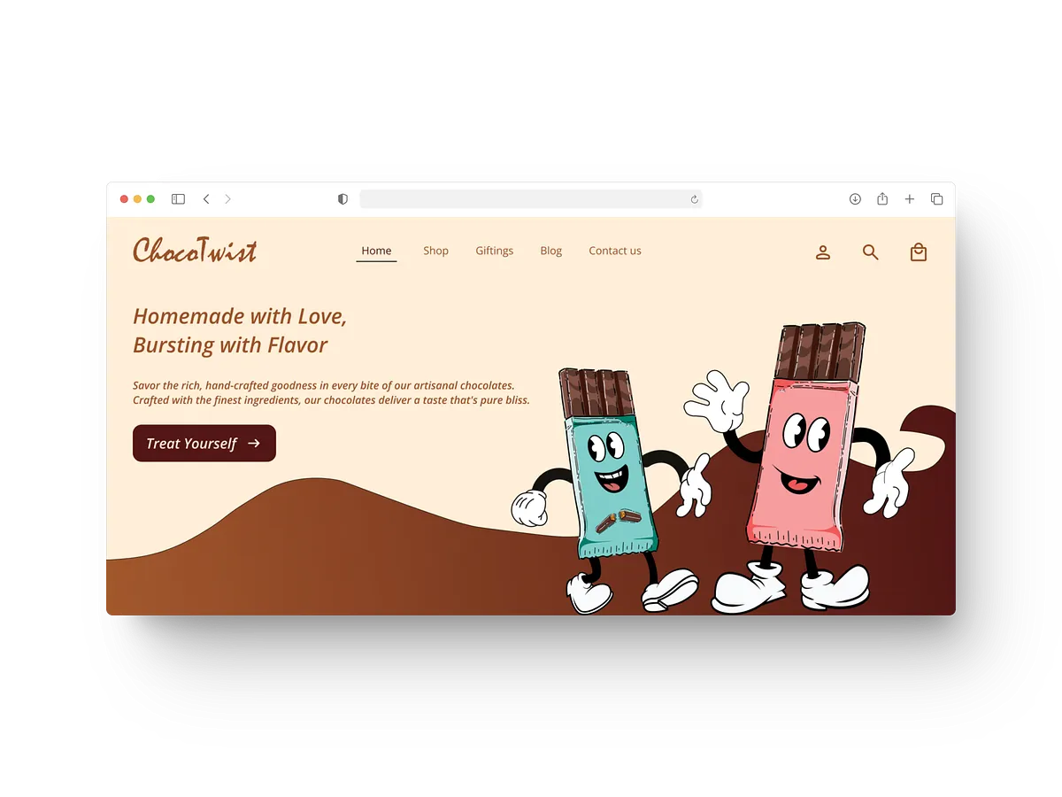 Chocolate Website designs, themes, templates and downloadable graphic ...